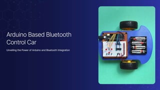 Arduino based bluetooth carthat operate with the help of mobile app | PPT