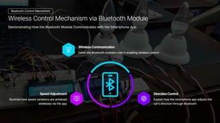 Arduino based bluetooth carthat operate with the help of mobile app | PPT