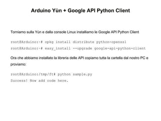 Arduino - Massimiliano D'Ambrosio | PPT