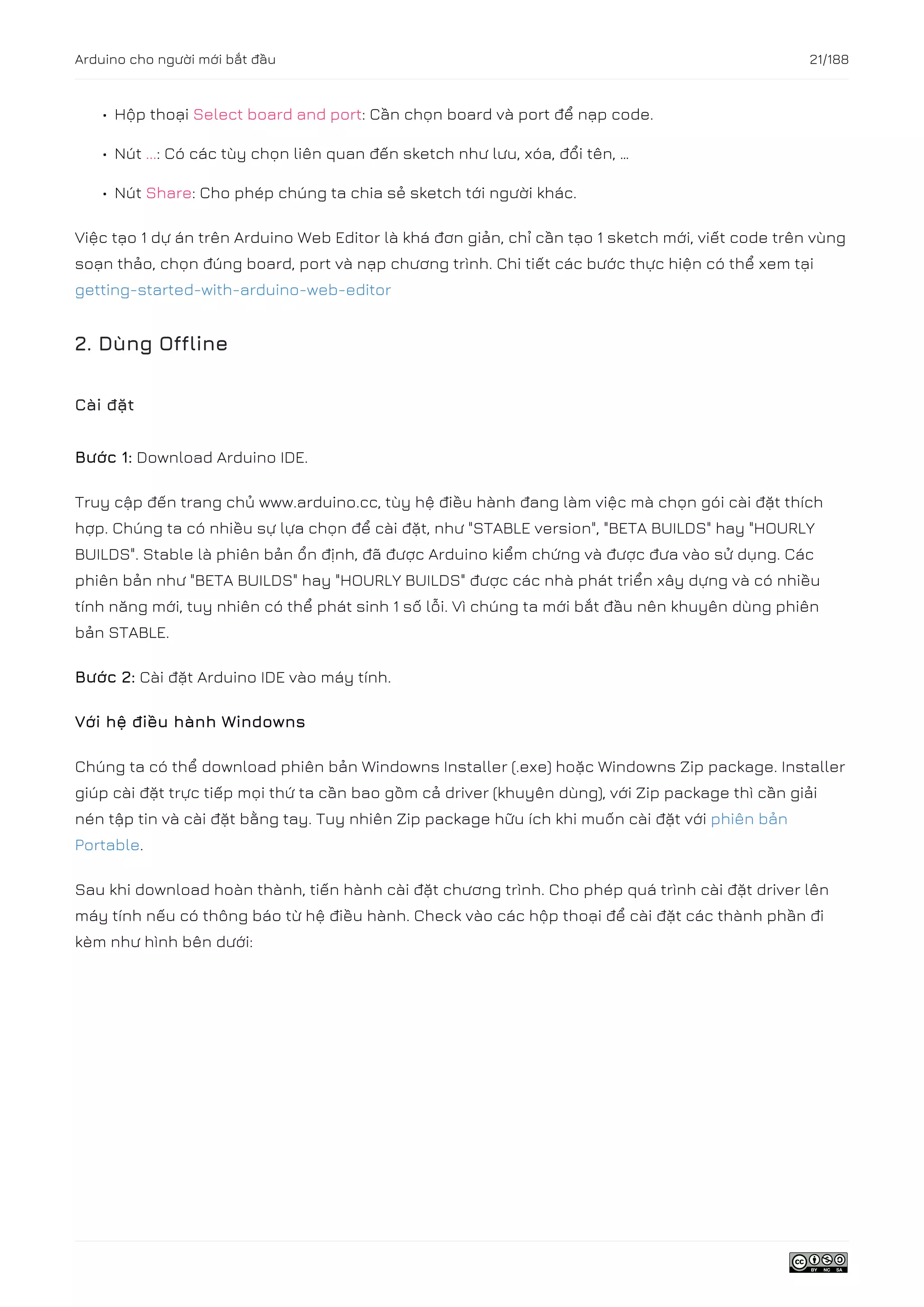 Arduino cho người mới bắt đầu | PDF