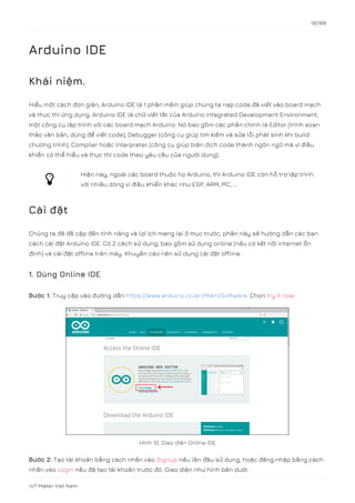 Arduino cho người mới bắt đầu | PDF