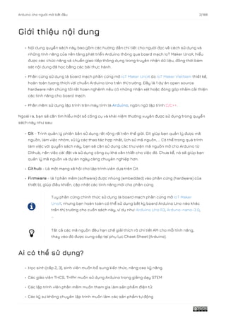 Arduino cho người mới bắt đầu | PDF