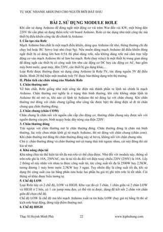 Arduino cho nguoi moi bat dau | PDF