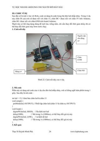 Arduino cho nguoi moi bat dau | PDF