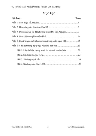 Arduino cho nguoi moi bat dau | PDF