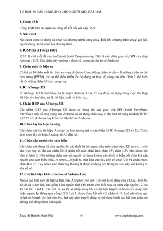 Arduino cho nguoi moi bat dau | PDF