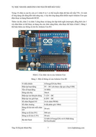 Arduino cho nguoi moi bat dau | PDF