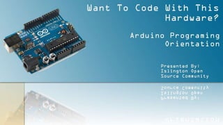 Arduino computing and networking 2nd year | PPTX | Computing | Technology & Computing