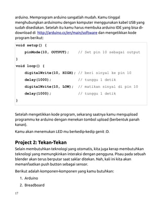 Arduino dasar untuk orang biasa | PDF