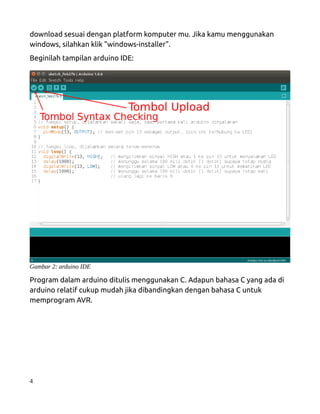 Arduino dasar untuk orang biasa | PDF