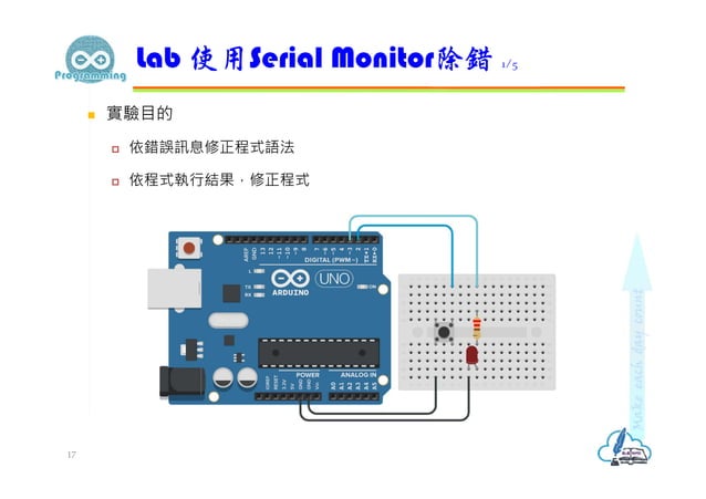 Arduino應用系統設計 Arduino程式除錯 Ppt