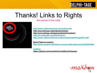 Arduino delphi 2014_7_bonn | PDF