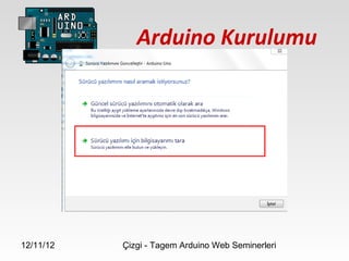Arduino eğitimleri 2 - arduino platformuna giriş | PPT