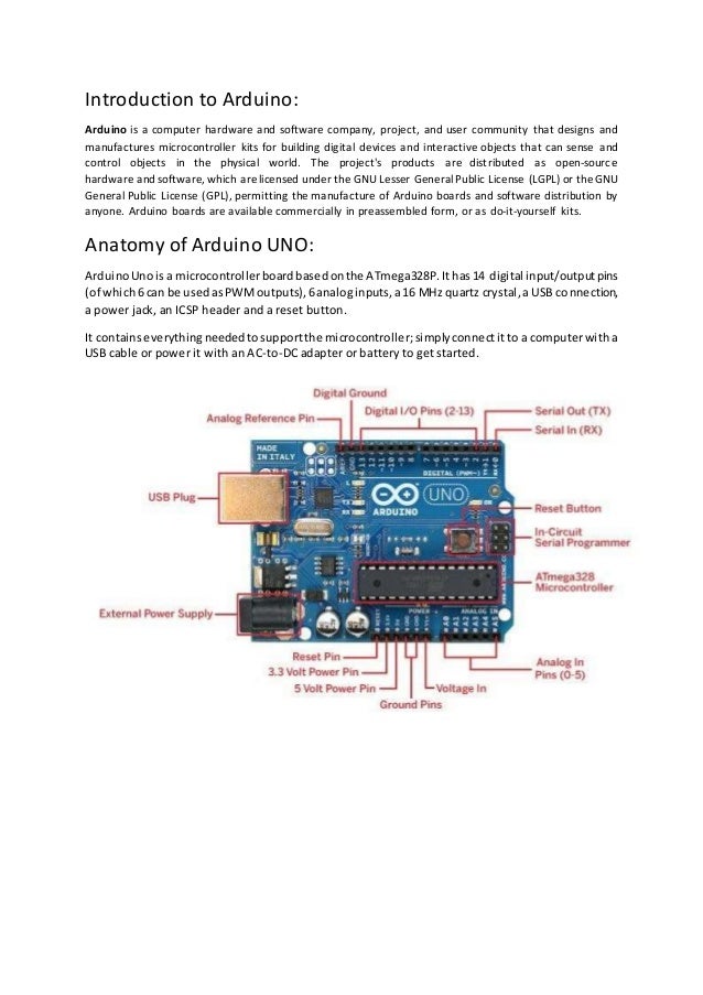 Arduino embedded systems and advanced robotics