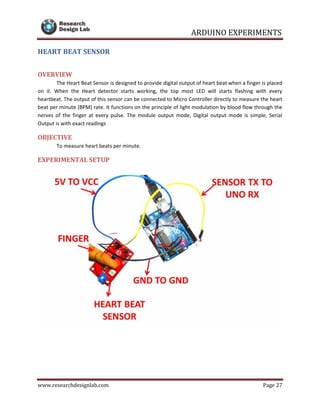 Arduino experiments | PDF