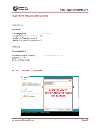 Arduino experiments | PDF