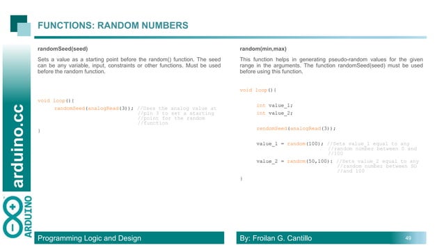 Program Logic and Design | PPTX