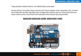 MATERI DASAR Arduino For Newbie MUDAH DAN FRIENLY | PDF