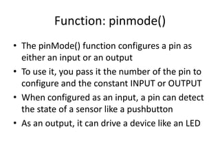 Arduino Foundations | PPTX | Programming Languages | Computing