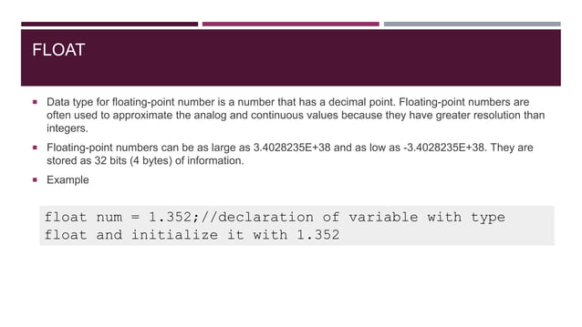 Arduino Functions | PPTX