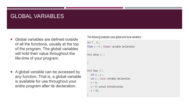 Arduino Functions | PPTX
