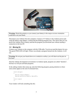 Arduino guide | PDF