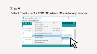 Arduino Hackathon for Teachers (RECSAM) (1) (1).pdf | Consumer ...