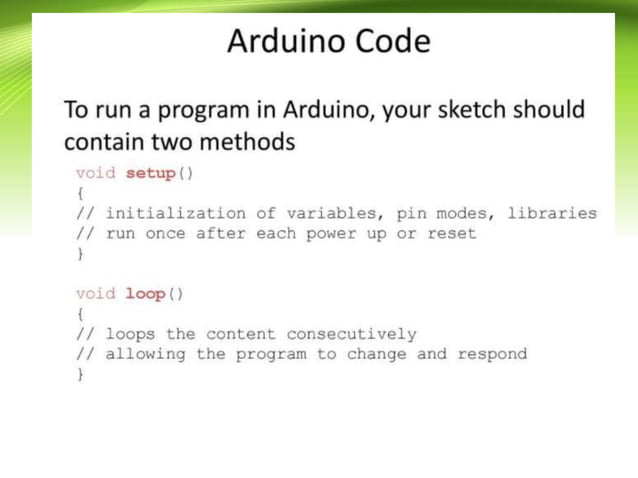 Arduino IDE | PPTX | Programming Languages | Computing
