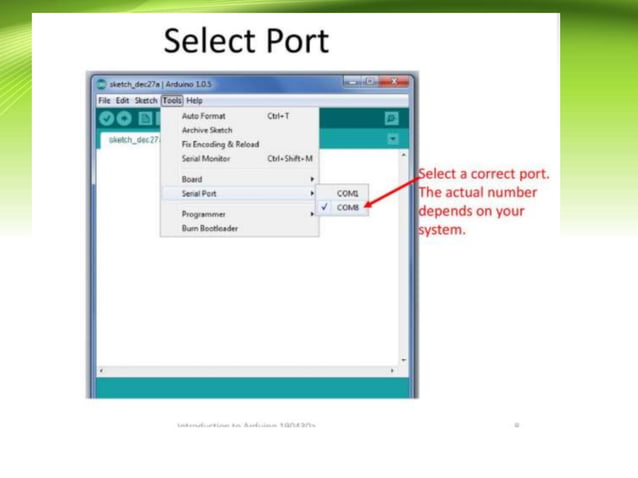 Arduino IDE | PPTX | Programming Languages | Computing