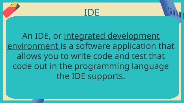 Introduction to Arduino IDE (Integrated Development Environment) | PPTX