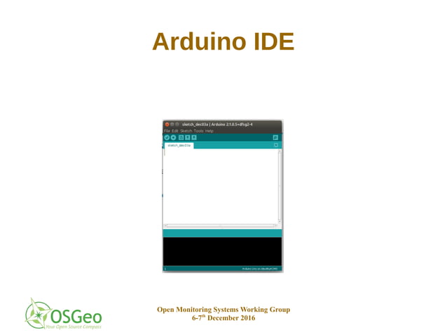 Arduino IDE blink sensors | ODP