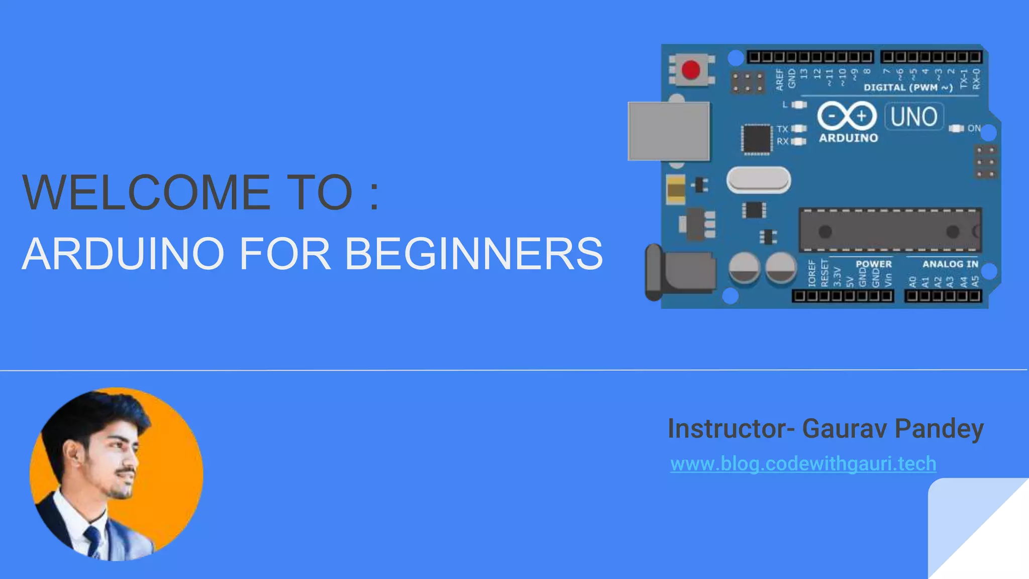 Arduino for beginners- Introduction to Arduino (presentation ...