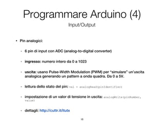 Introduzione ad Arduino | PPT
