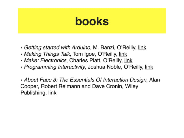 Introduction to Arduino @ Open Tech School - Berlin (6 Dec 2012) | PPT