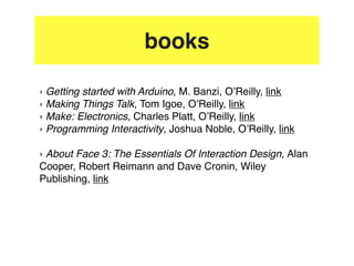 Introduction to Arduino @ Open Tech School - Berlin (6 Dec 2012) | PPT