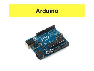 Introduction to Arduino @ Open Tech School - Berlin (6 Dec 2012) | PPT