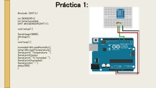 Arduino Alexis, Jahir y Paulina practicas | PPT