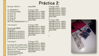 Arduino Alexis, Jahir y Paulina practicas | PPT