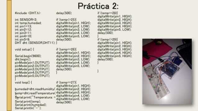 Arduino Alexis, Jahir y Paulina practicas | PPT