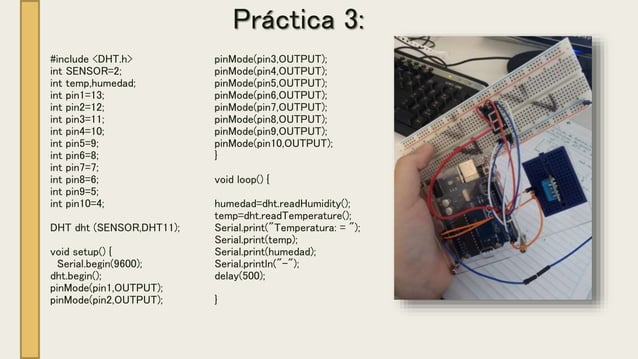 Arduino Alexis, Jahir y Paulina practicas | PPT