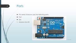 Arduino Lesson 1 (2).pdf for student in high school | PDF