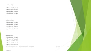 Arduino line follower robot | PDF