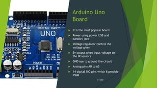 Arduino line follower robot | PDF