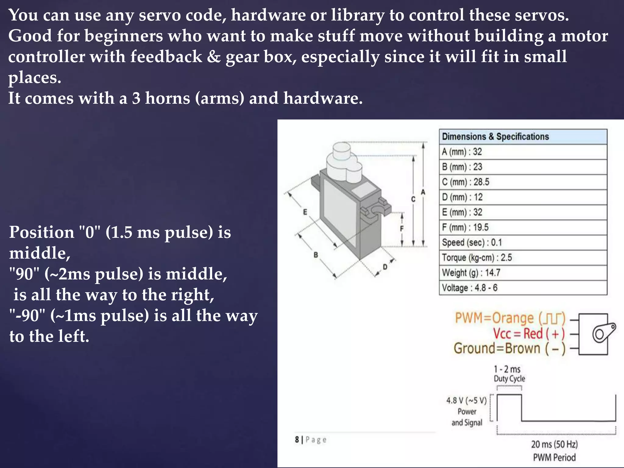 Arduino Maze Solving Robot Pptx