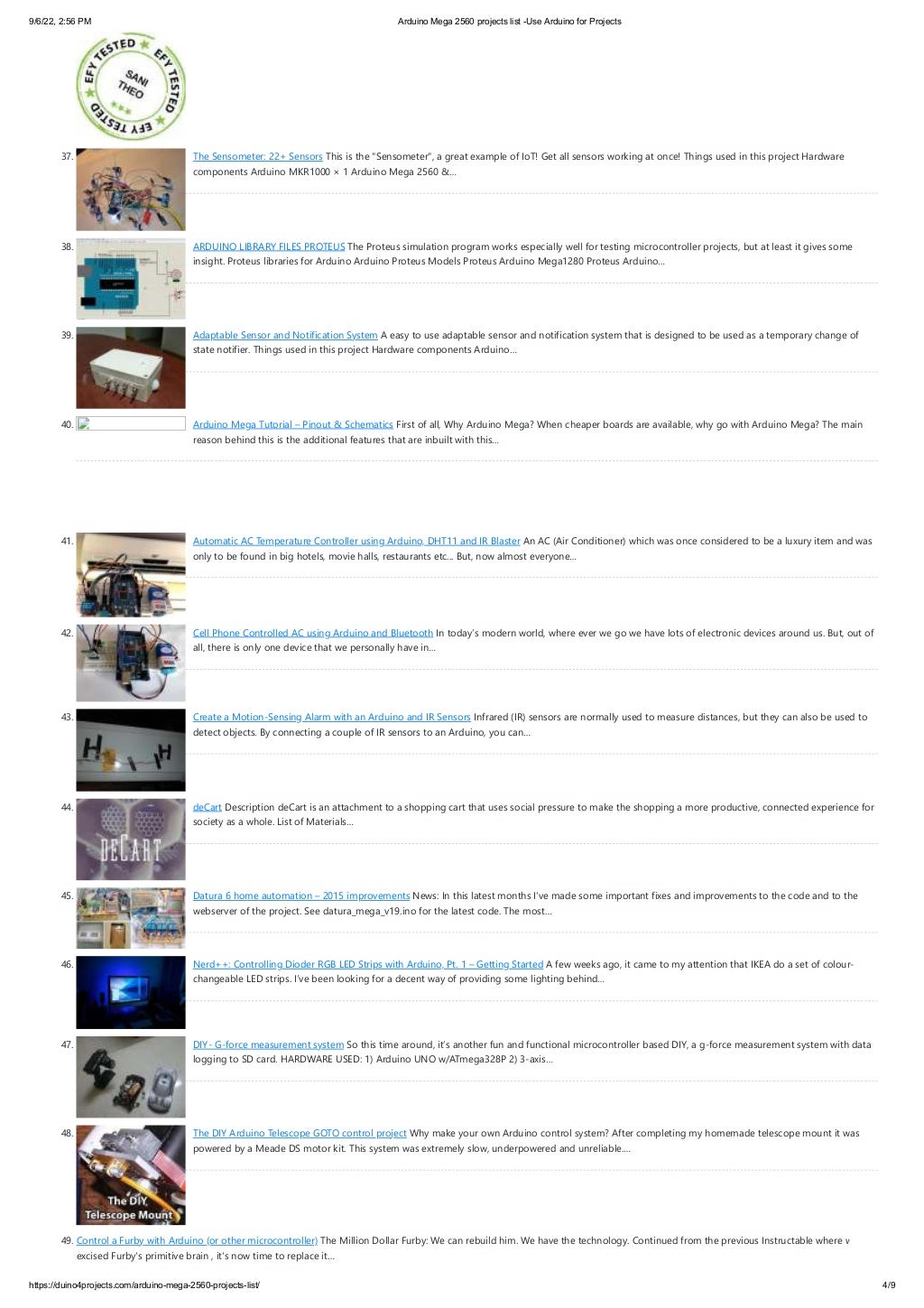 Arduino Mega 2560 Projects List Use Arduino For Projects Pdf