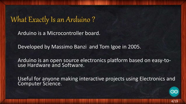 Arduino Microcontroller | PPTX