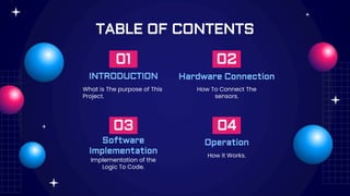 ARDUINO MOTION SENSOR | PPTX