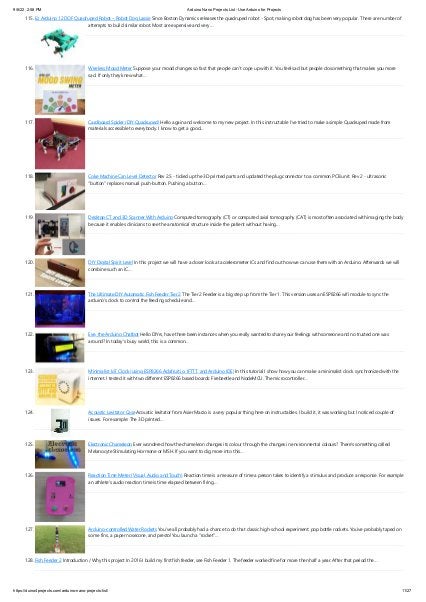 Arduino Nano Projects List -Use Arduino for Projects.pdf