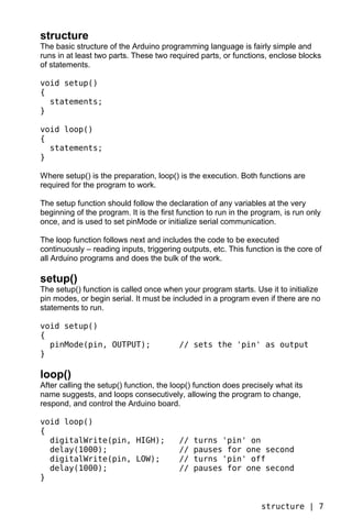 Arduino notebook | PDF
