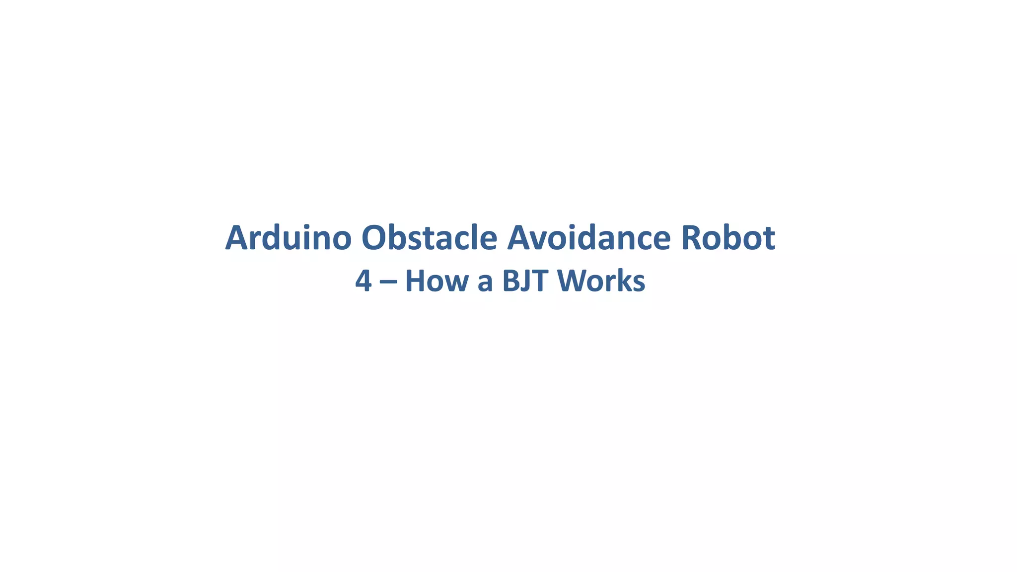 Arduino obstacle avoidance robot